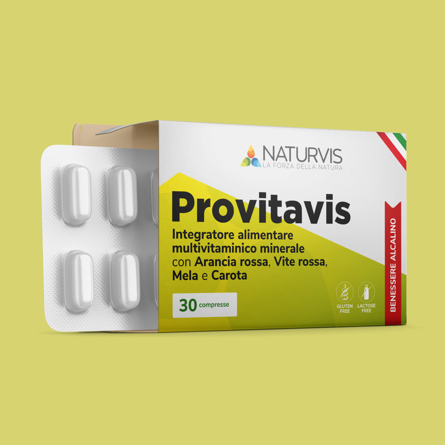 Integratore Multivitaminico Multiminerale | Provitavis | NATURVIS